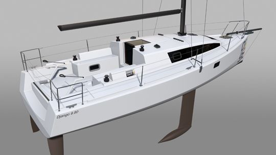 Le Django 9.80 enfin ponté chez Marée Haute