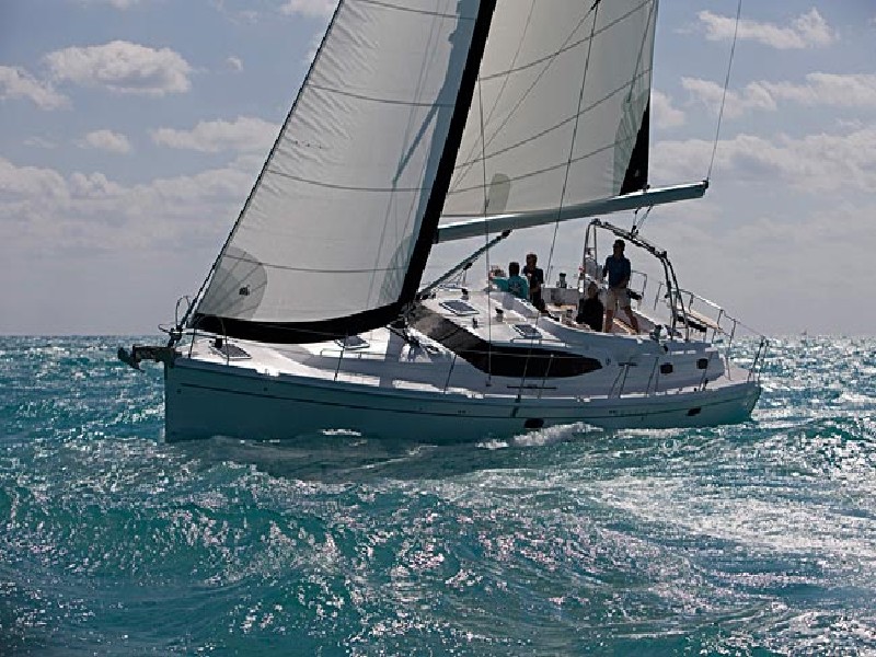 Kelt 8.50, son étrave épaisse très reconnaissable